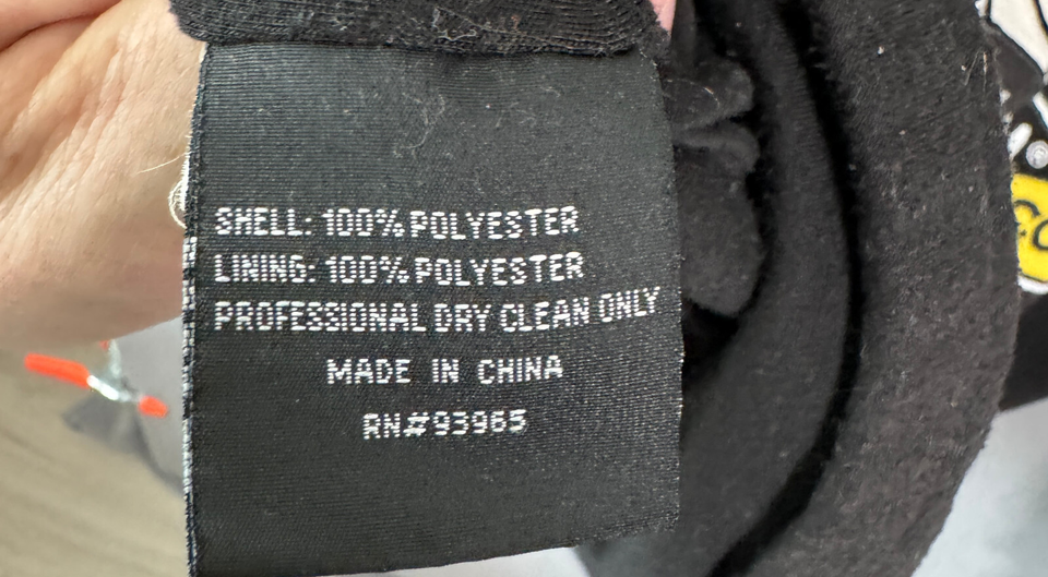 Chase Authentics Jacket Mens M Black Zip Hoodie Sweatshirt Stewart Hass ...