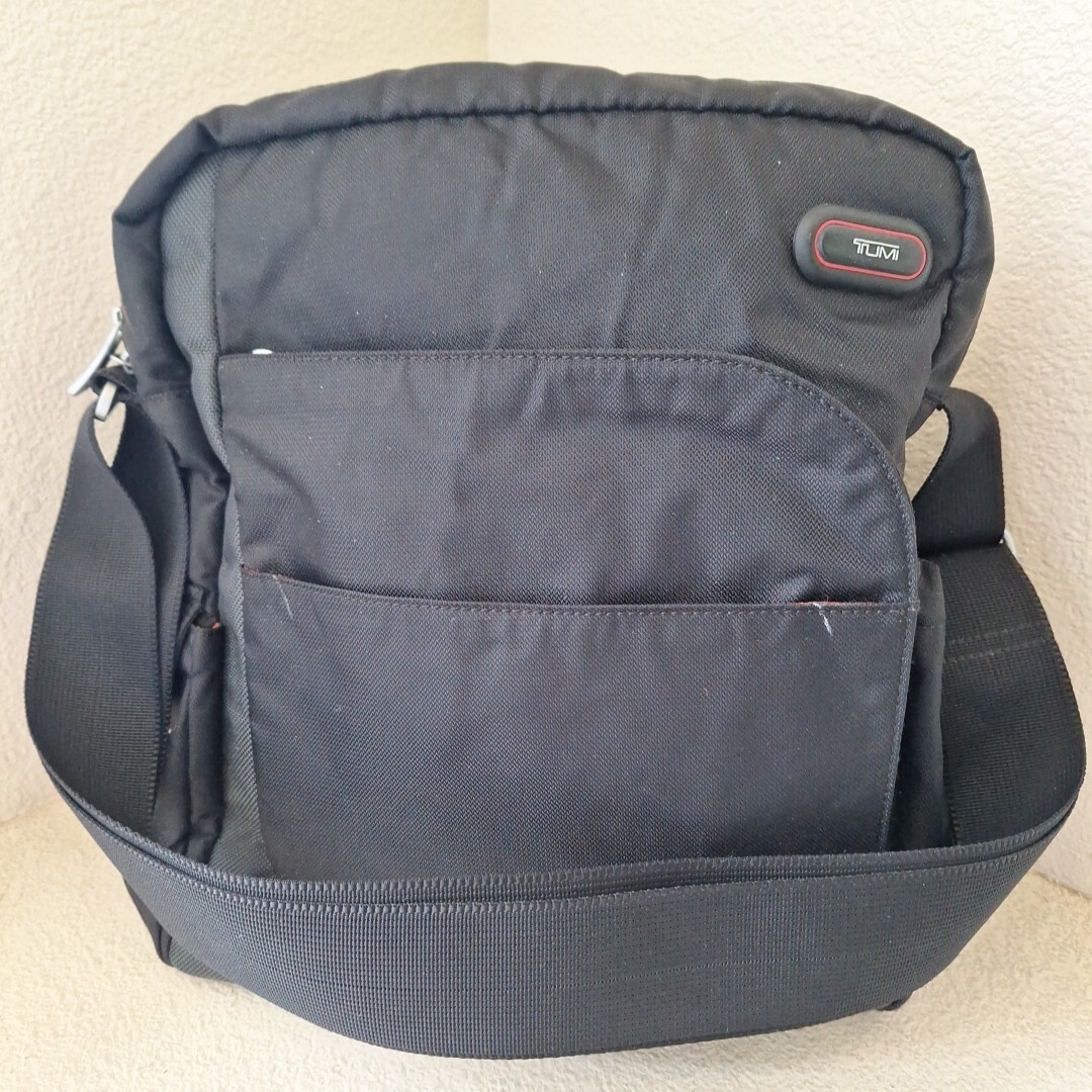 TUMI Bag T Tech Black Ballistic Nylon Crossbody Messe… - Gem