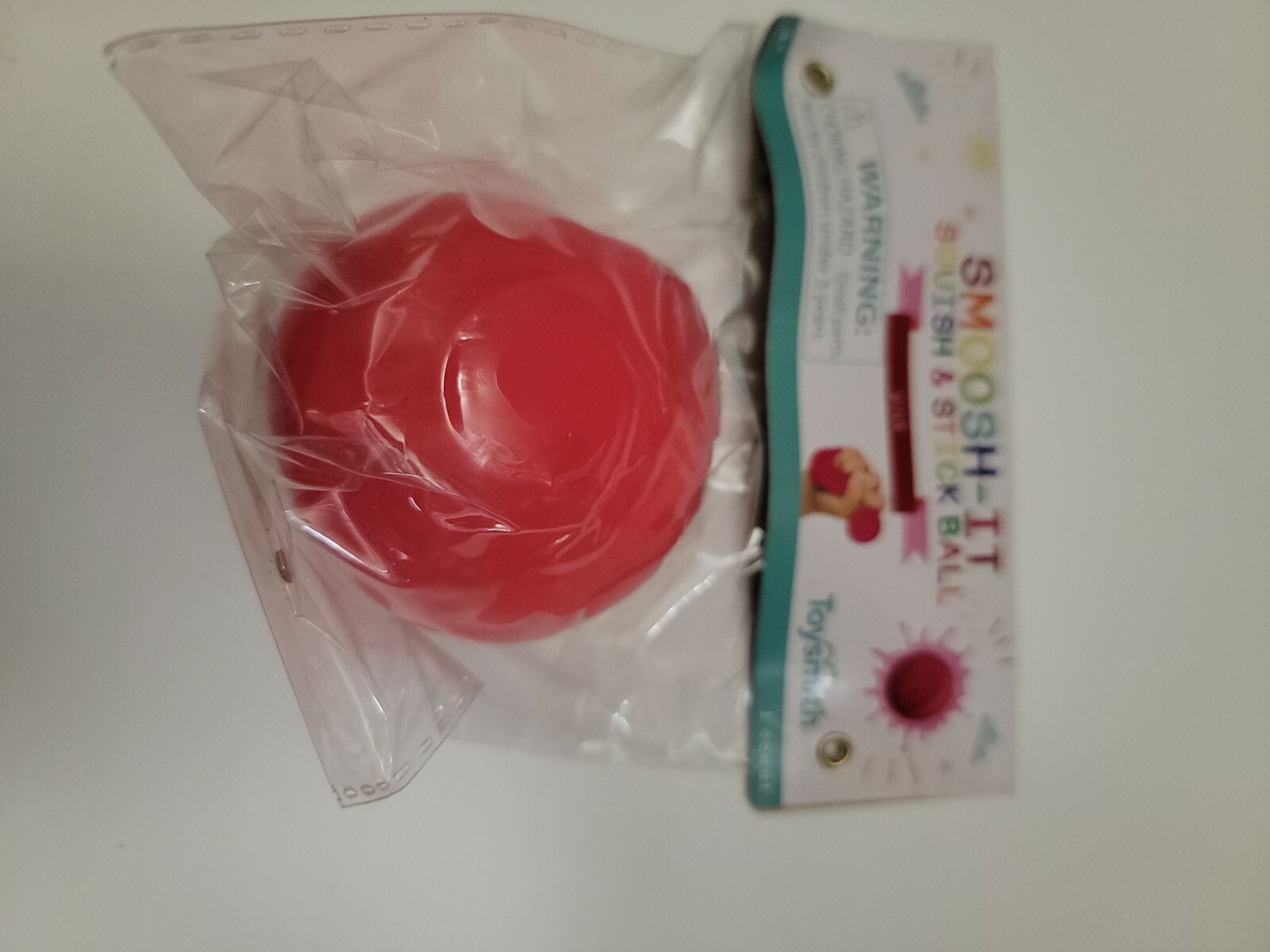 Toysmith Smoosh It Squish & Stick Ball 4 Pack Green & Pink for sale ...