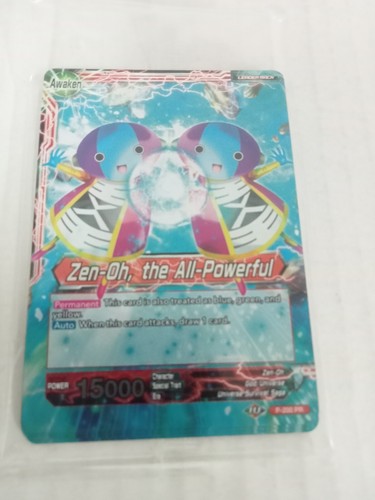 Dragon Ball Super TCG Zen-Oh Zen-Oh, the All-Powerful P-200 PR SEALED ...