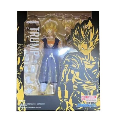 Demoniacal Fit Dragon Ball Z SHF Super Saiyan SSJ Card Vegetto Vegeta ...