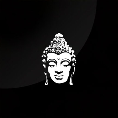 Buddha Face Head Boho Yoga Die Cut Vinyl Car Decal Sticker Bumper ...