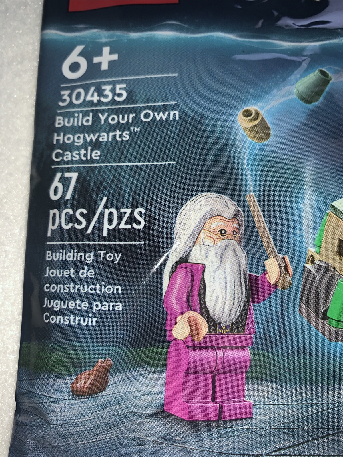 NEW SEALED LEGO 30435 Harry Potter Build Castle Polybag Dumbledore ...