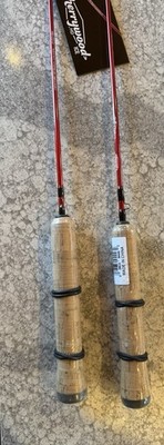2 pieces Berkley Cherrywood Ice HD Ice Fishing Rod 30” Medium | eBay