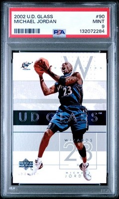2002 UPPER DECK GLASS #90 MICHAEL JORDAN PSA 9 | eBay