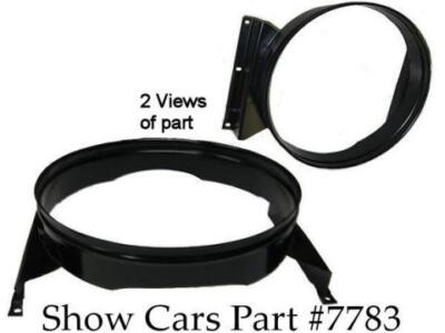 1958 348 CHEVY BIG CORE RADIATOR FAN SHROUD NEW REPO DETAIL 100% ...