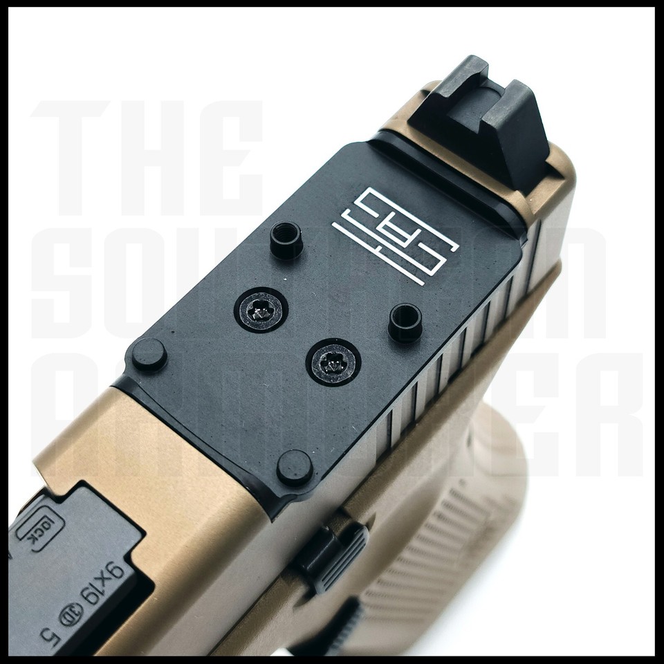 MOUNTING PLATE FOR RMR 407C 507C TO GLOCK® MOS 17 19 24 26 27 31 32 34 ...