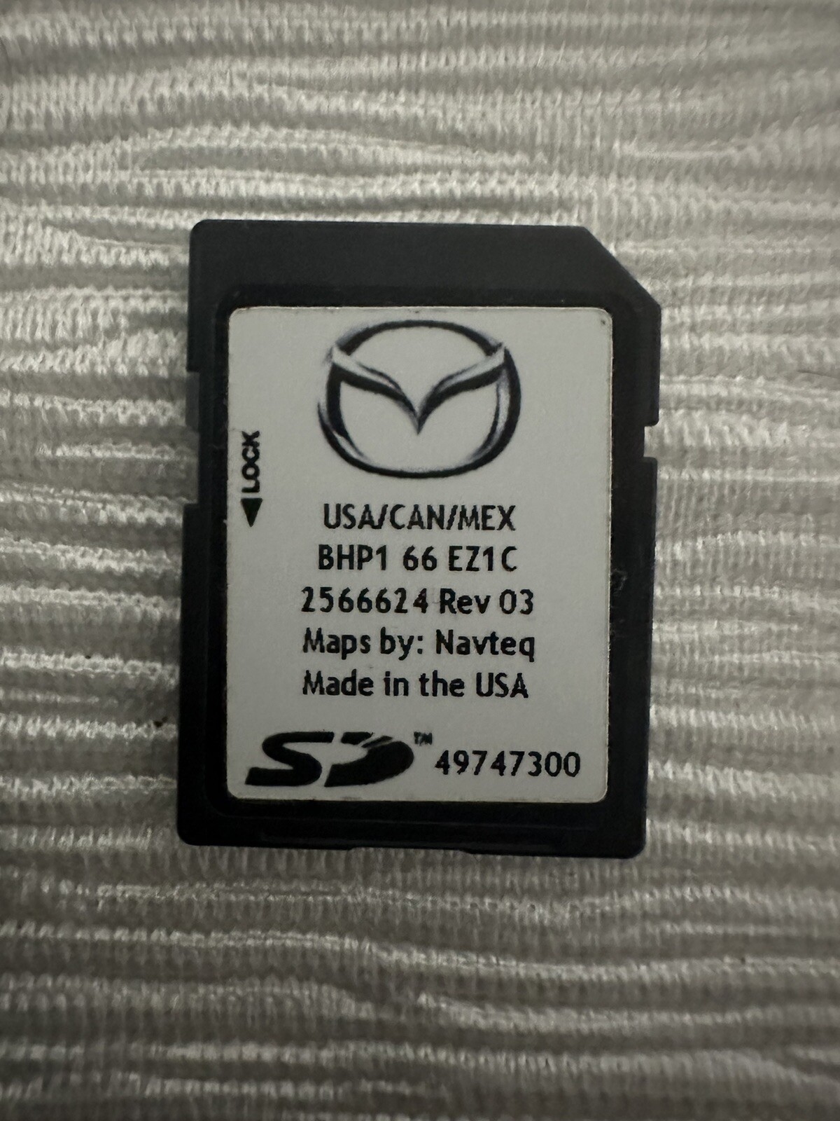 Mazda SD Card Maps OEM-Tested-BHP1-66 EZ1C | eBay