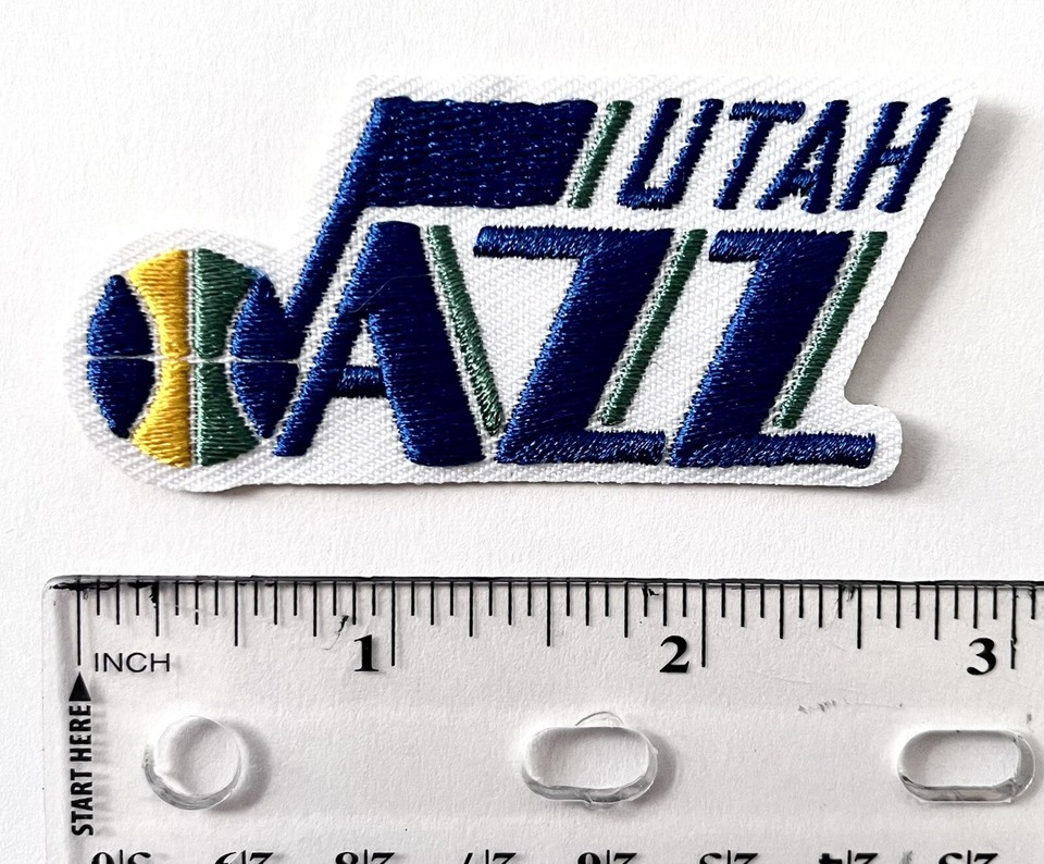 UTAH JAZZ BASKETBALL EMBROIDERED PATCH Approx-1.5” x 2.5” FREE SHIP | eBay