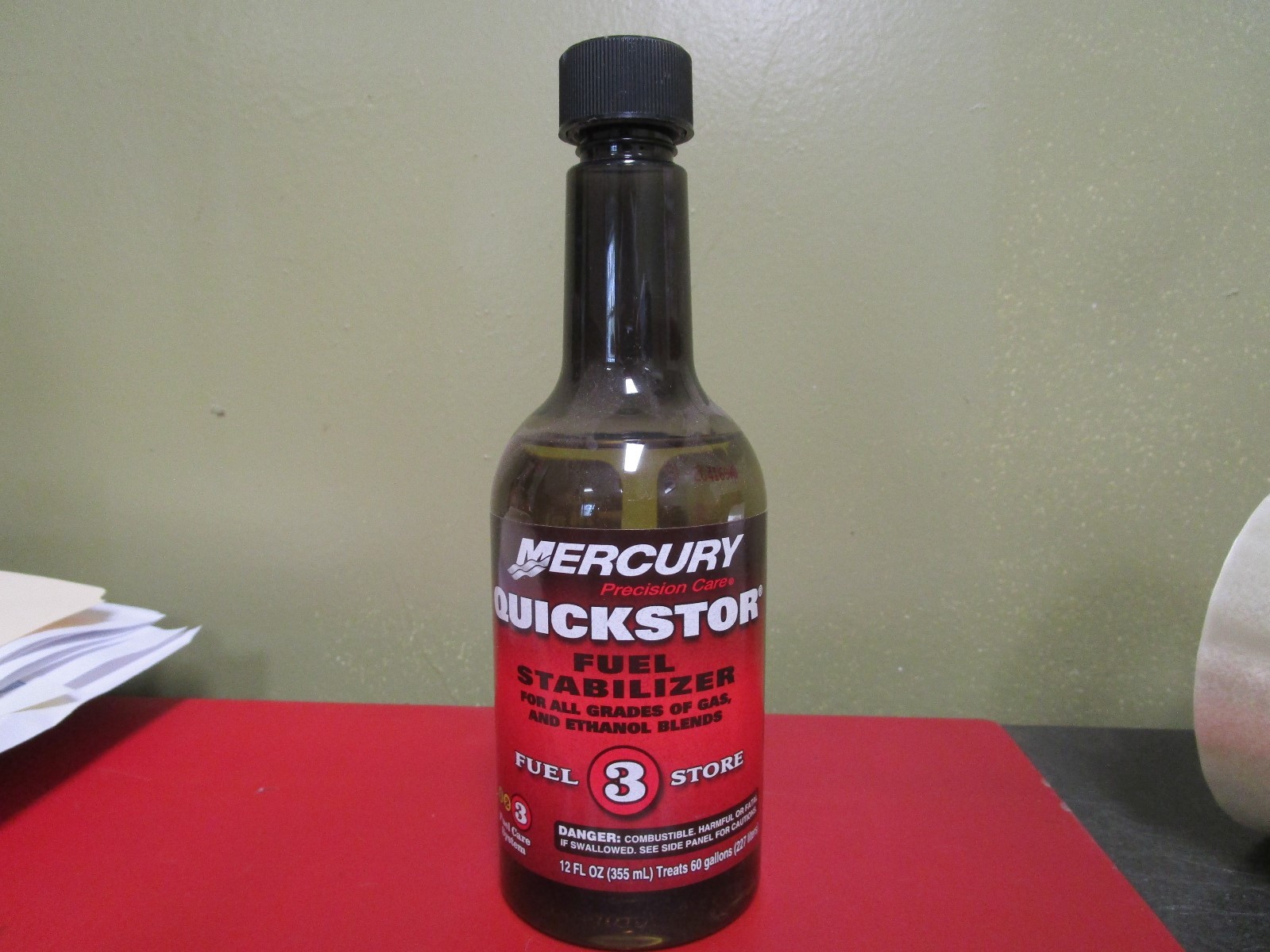 Mercury Genuine QUICKSTOR Fuel Stabilizer 12oz - 8m0047932 for sale ...
