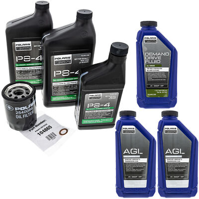 Polaris PS-4 Full Service Oil Change Kit RZR Ranger General XP 900 1000 ...