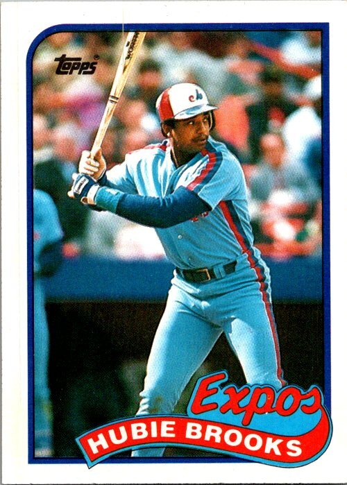 1989 Topps Baseball 485 Hubie Brooks | eBay