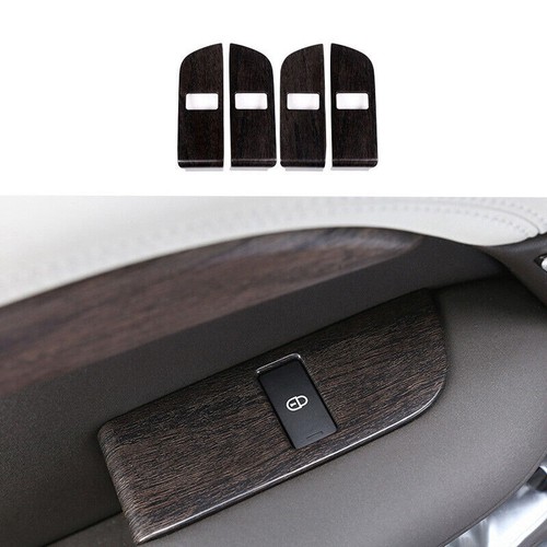 For Land Rover Discovery 5 2017-18 GL Oak Wood Grain Window Lock Lift ...