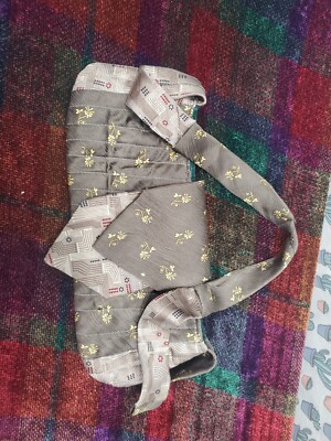 Handmade Vintage Black Silk Patchwork Necktie Silk Clutch Handbag | eBay