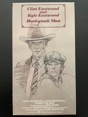 Clint Eastwood Kyle Eastwood Honkytonk Man VHS Tape Warner Bros. 1989 ...