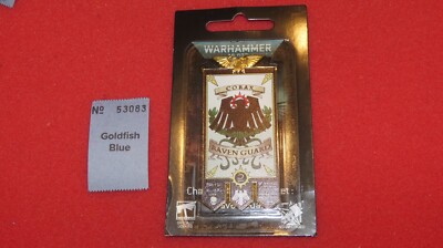 Warhammer 40,000 Chapter Banner Raven Guard Fridge Magnet Starforged ...