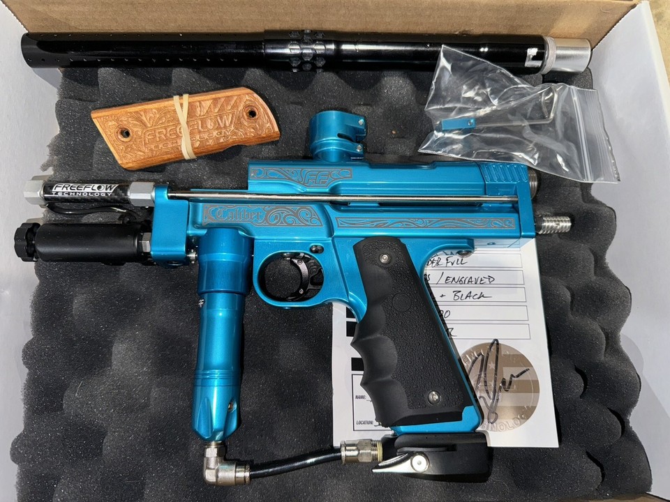 FREE FLOW CALIBER ENGRAVED AUTOCOCKER RARE 🔥 1/1 , NEVER USED | eBay