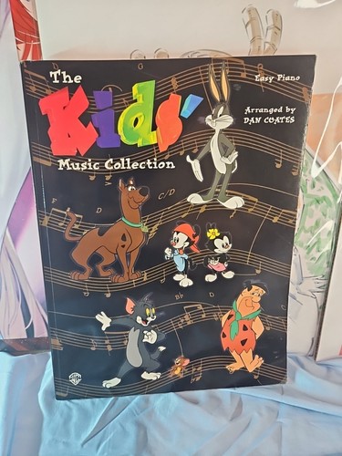 The Kids' Music Collection Easy Piano Dan Coates Song Book 1998 Warner ...