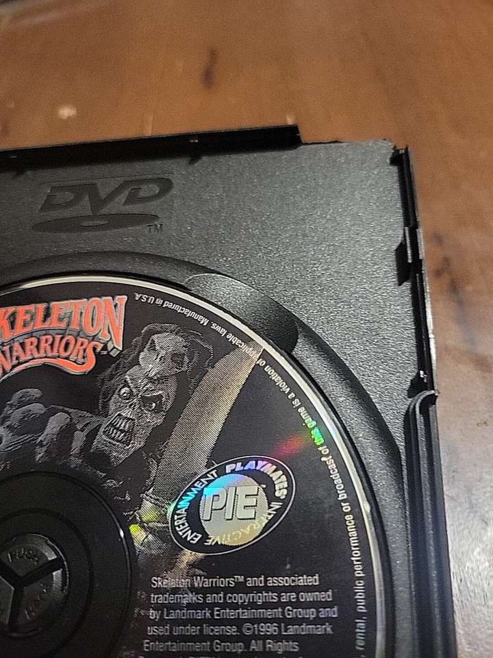 Skeleton Warriors PlayStation 1 PS1 Black Label DISC ONLY, TESTED ...