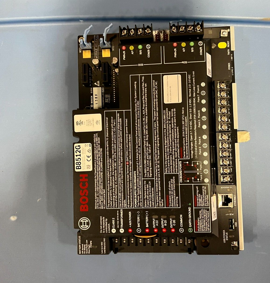 Bosch B8512G IP Control Panel, 8 areas, 99 points (from Working ...