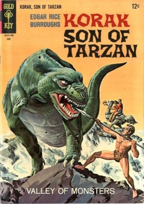 Korak Son of Tarzan # 17 VERY FINE+ June 1967 George Wilson painted ...