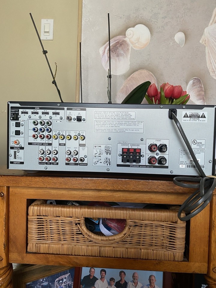 Sony STR DH500 5.1 Channel 100 Watt Receiver 27242753556| eBay