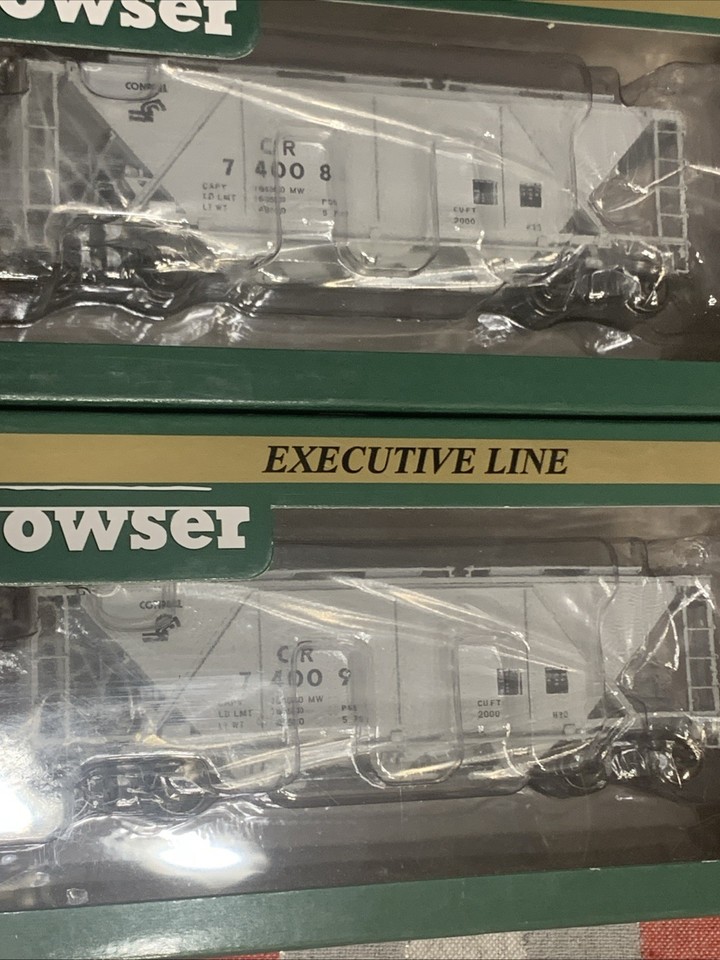 Bowser HO Scale H-30 Hoppers Conrail 6 Car Set New | eBay