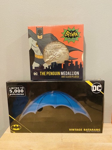 1966 Batman Limited Edition Of 5000 Full Size Replica + Penguin ...