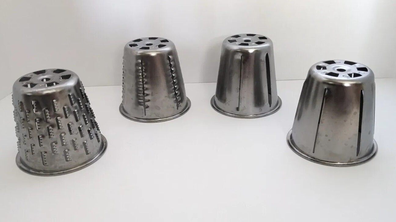 KitchenAid RVS-A Rotor Veg Slicer Shredder Replacement 4 Attachment ...