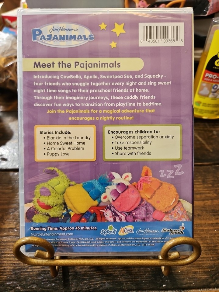 Jim Hensons Pajanimals: Meet The Pajanimals (New DVD, 2012 ...