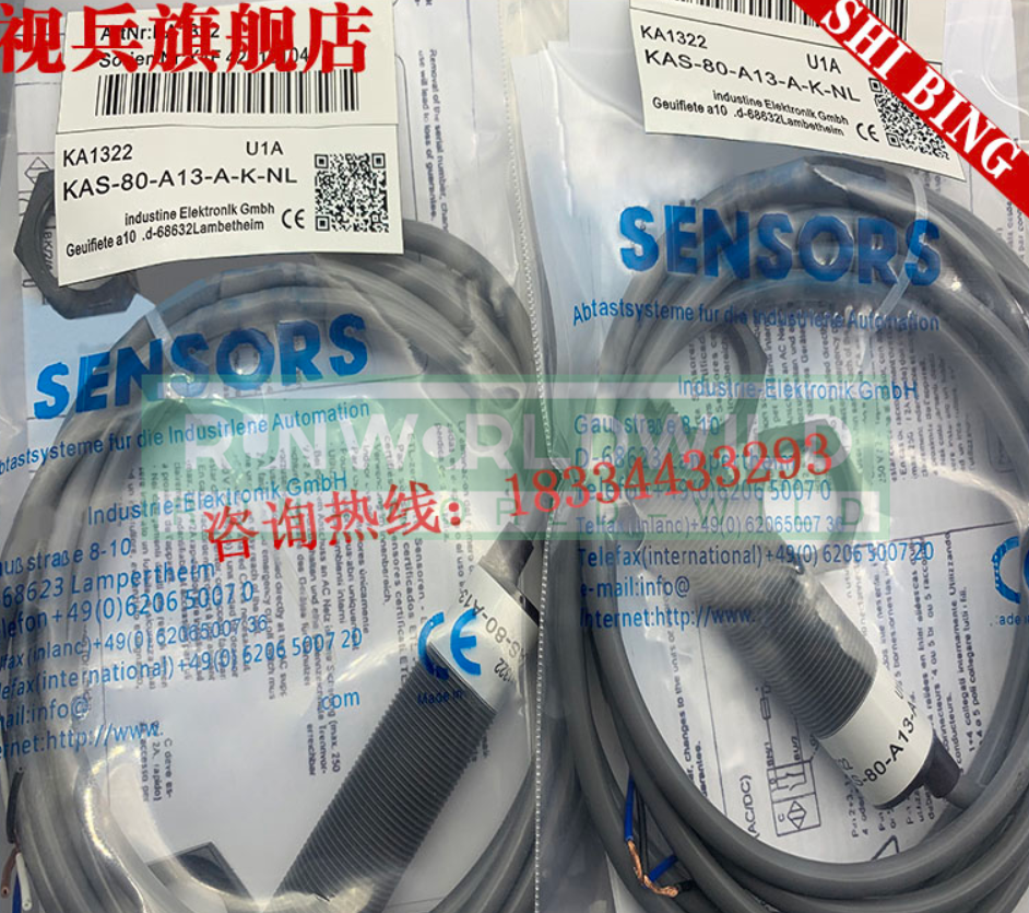 1PCS NEW FOR RECHNER Capacitive Proximity Switch KAS-80-A13-A-K-NL | eBay