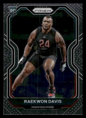2020 Panini Prizm #341 Raekwon Davis Rookie Miami Dolphins | eBay