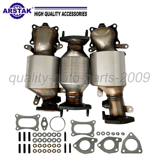 45131+45132+16447 Complete Catalytic Converters for 2009-2015 HONDA ...