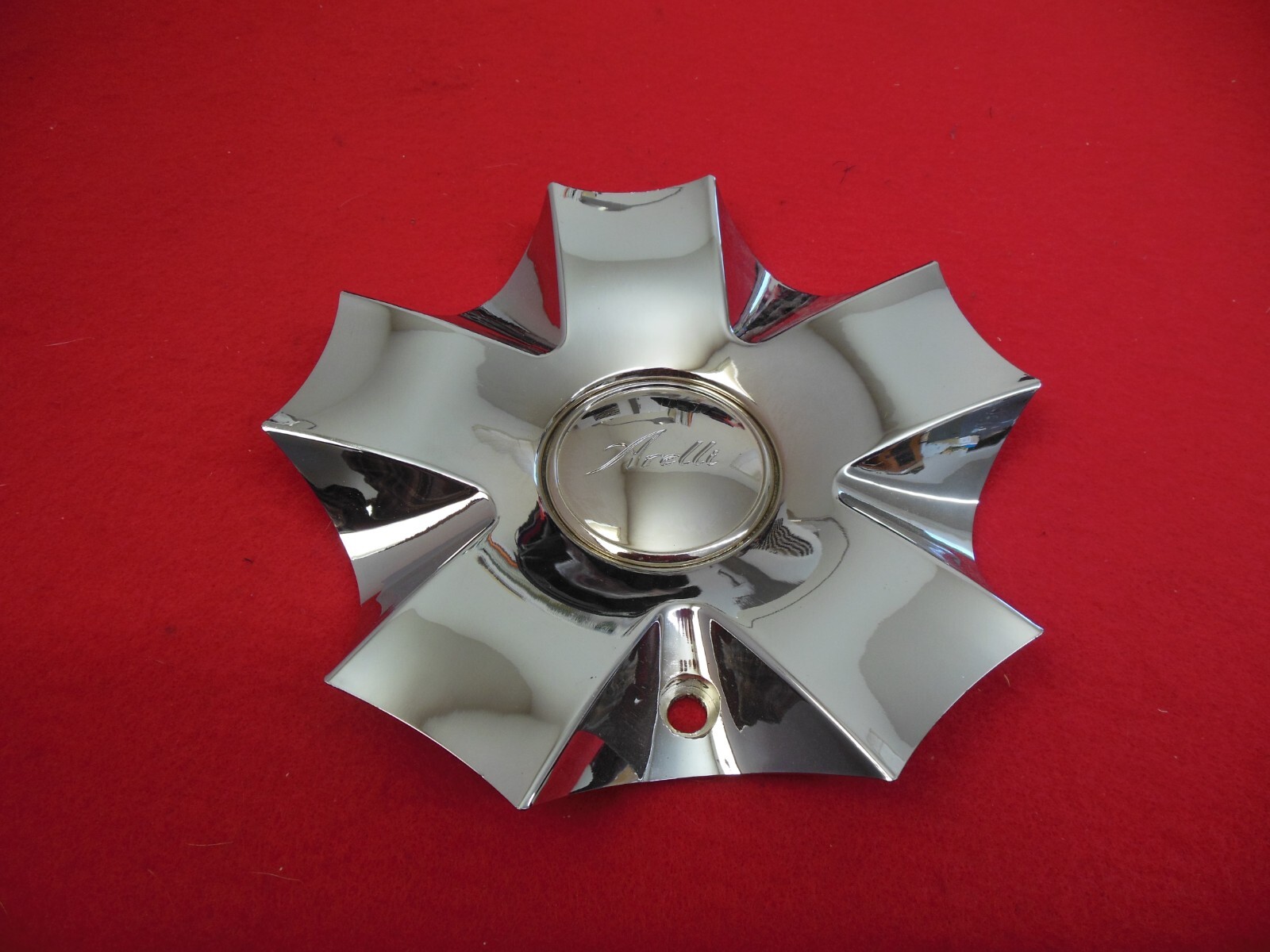 Arelli Wheels Custom Wheel Center Cap Chrome Finish 146-100C 51801775F ...