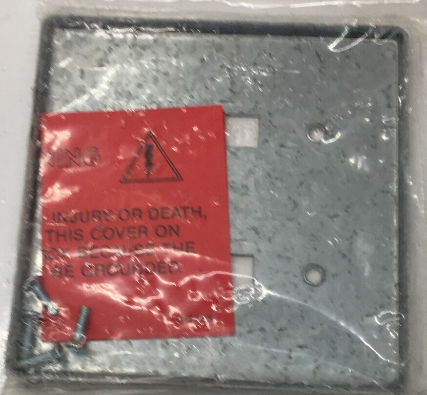 FS-2-SCS O.Z/GEDNEY STEEL 2-GANG TOGGLE SWITCHITCH CAST DEVICE BOX ...