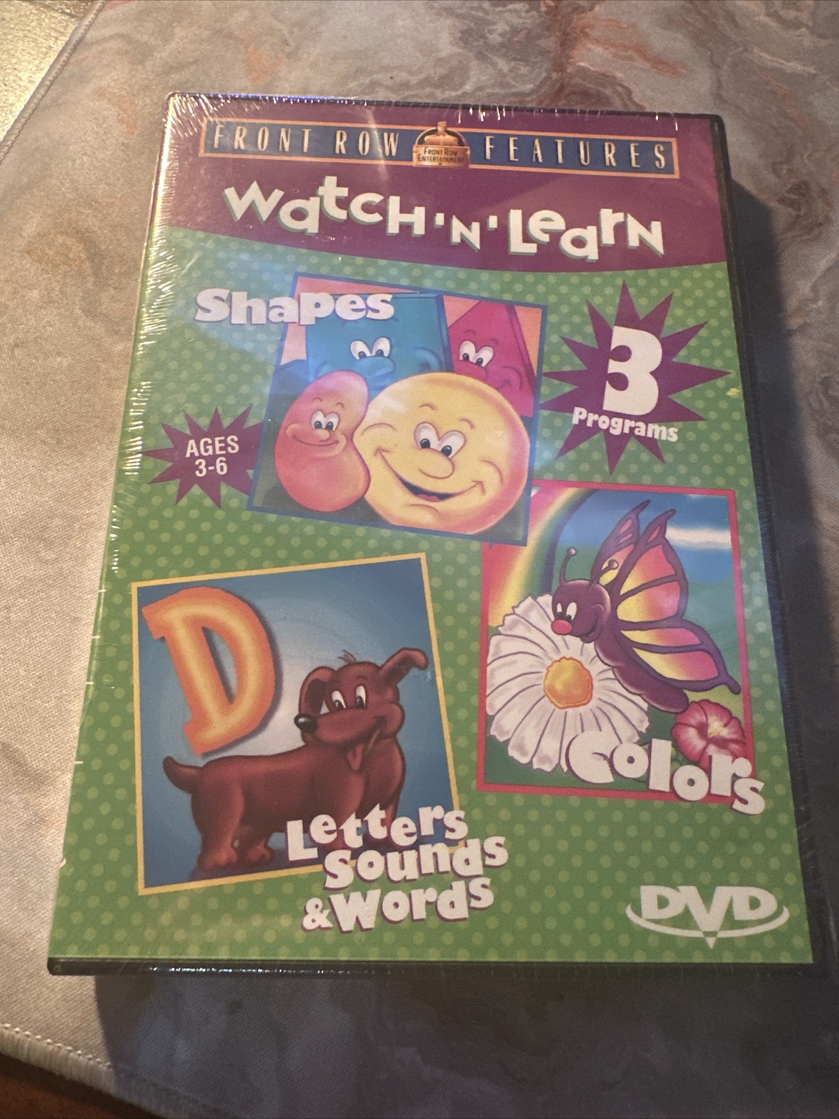 Watch+%27n%27+Learn+Shapes+Musical+Instruments+Telling+Time+Kids+DVD ...