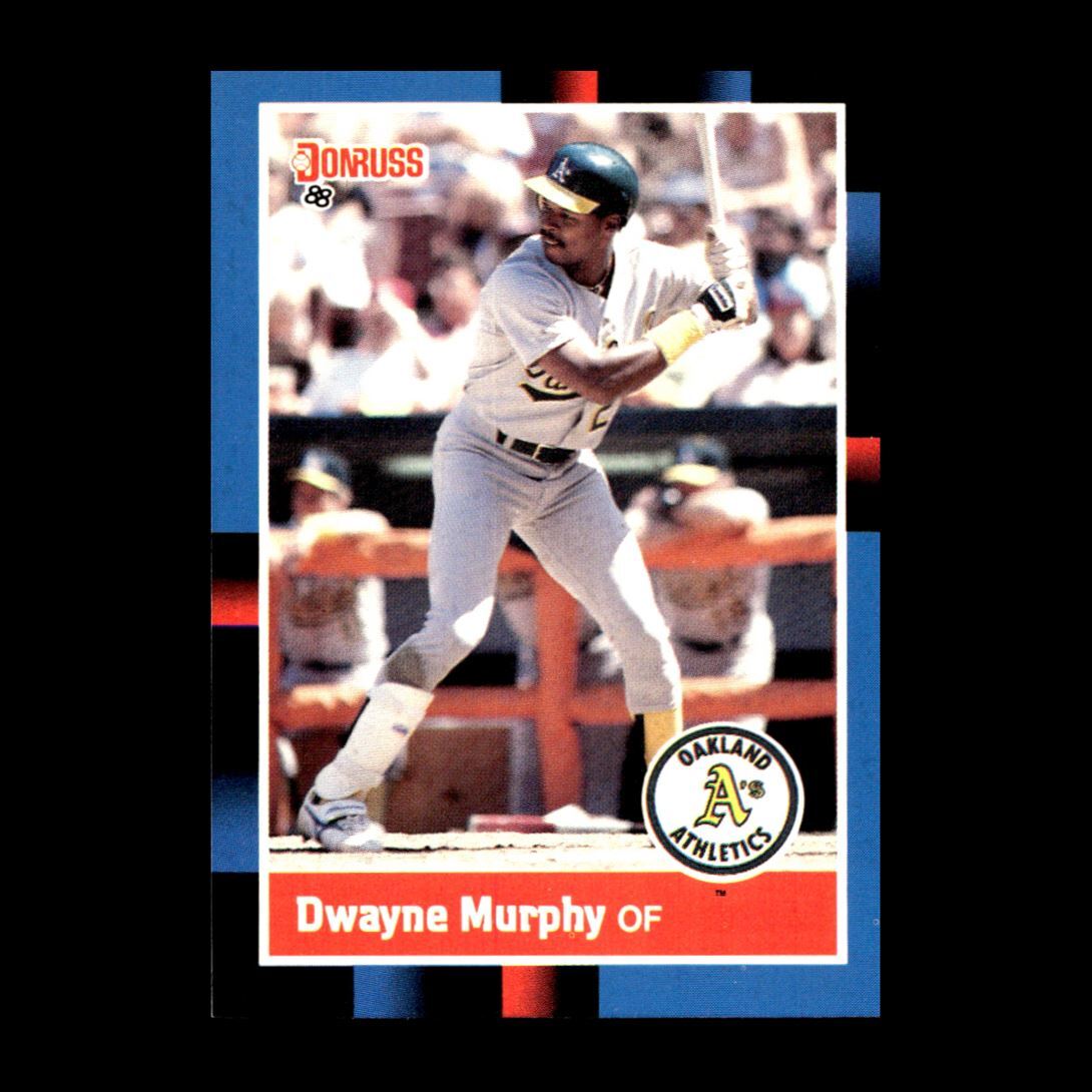 Dwayne Murphy 1988 Donruss Oakland Athletics #405 R319H 4 | eBay