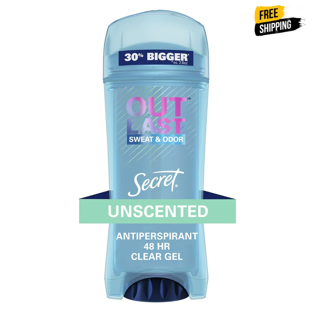 Secret Outlast Active Fresh Clear Gel Barcode