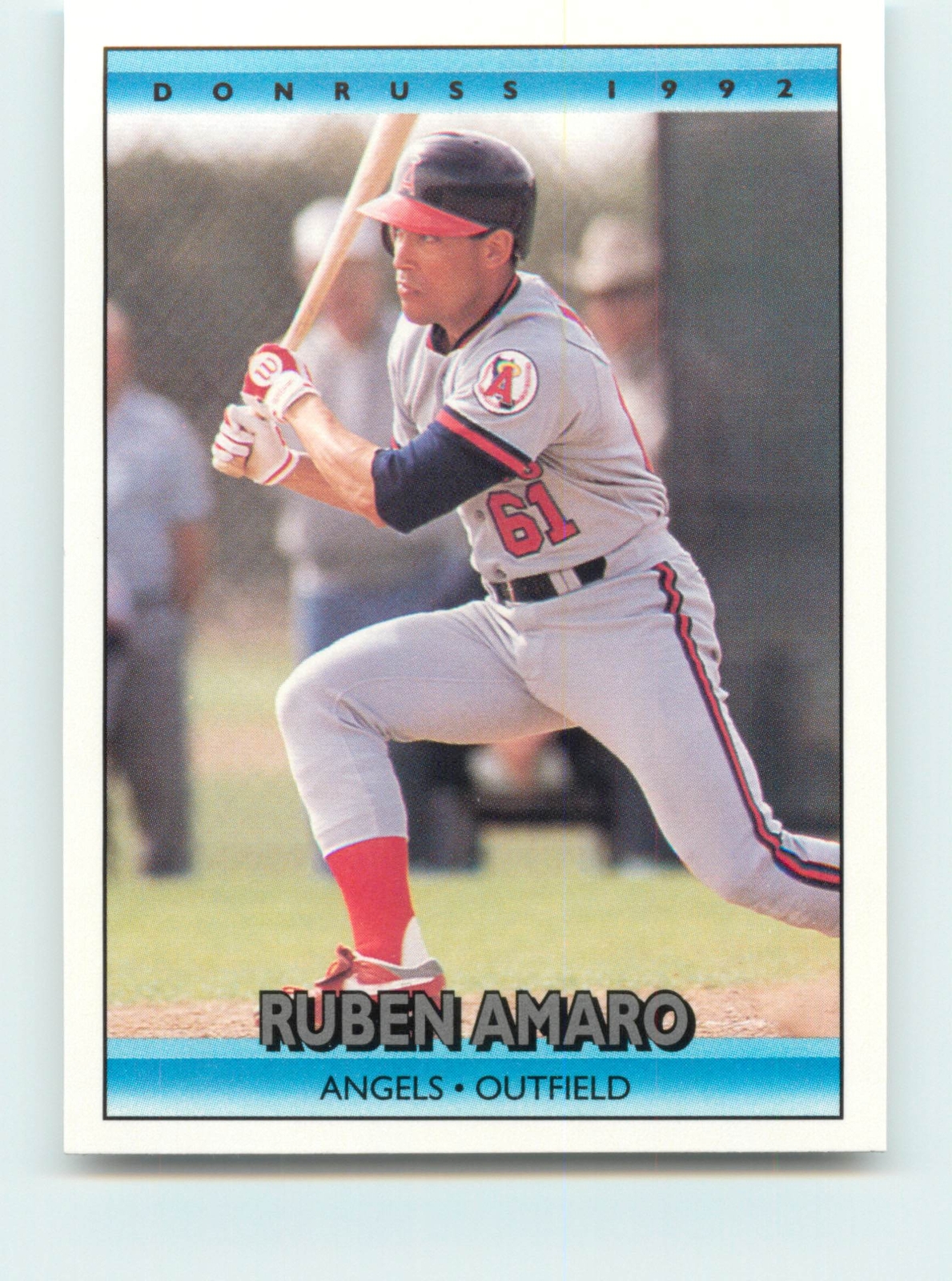 1992 Donruss #733 Ruben Amaro California Angels | eBay