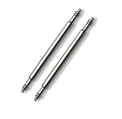 Pair of 16mm Double Flange Spring Bars for Watch Straps & Bracelets SDF ...