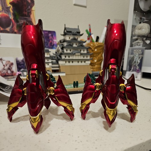 Hot Toys MMS473 ACS004 Avengers Iron Man Mark 50 L Accessory Set Foot ...