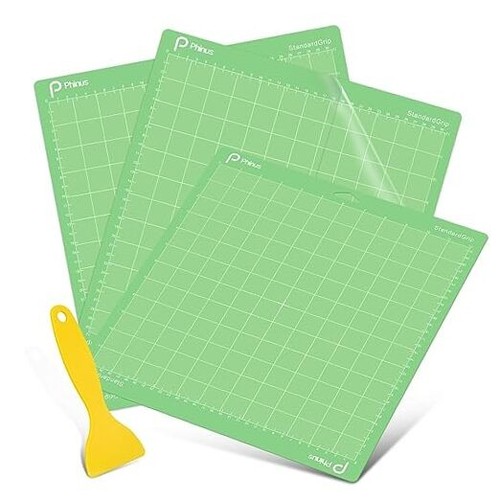 3 Pack Standard Grip Mat 12x12, Reusable Cutting Mats for Crafts ...