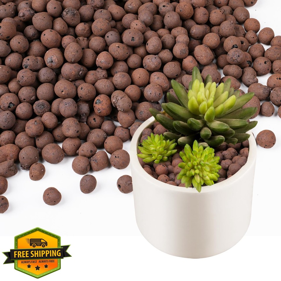 Rahato 2.5lb LECA Clay Pebbles 4-16mm Hydroponics Orchid Potting | eBay