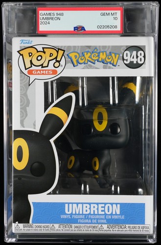 Umbreon Games Pokemon 948 Funko Pop! PSA 10 GEM MINT | eBay