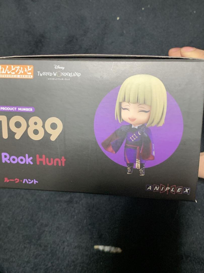 Disney Twisted Wonderland Rook Hunt 1989 Nendoroid figure Can badge Set ...