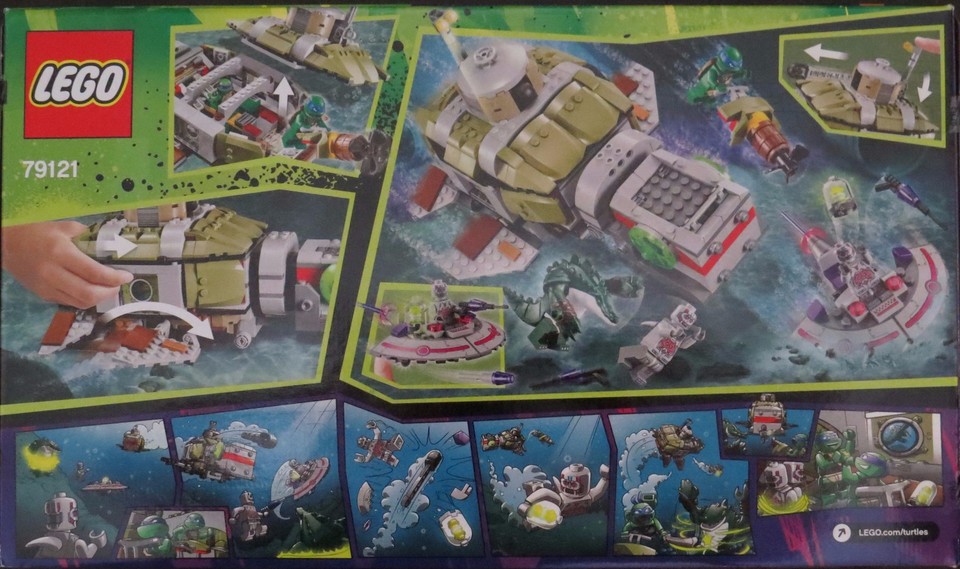 LEGO 79121 TMNT Turtle Sub Undersea Chase NIB | eBay