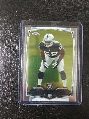 2014 Topps Chrome Khalil Mack rookie card #184 in nm/mt condition | eBay