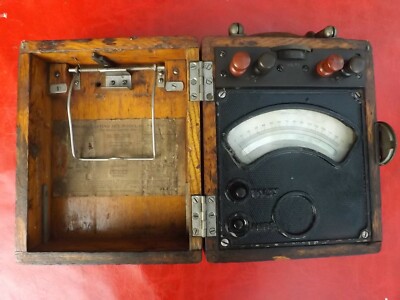 Old Analog DC Meter Voltmeter Ammeter With high current shunts NOT ...