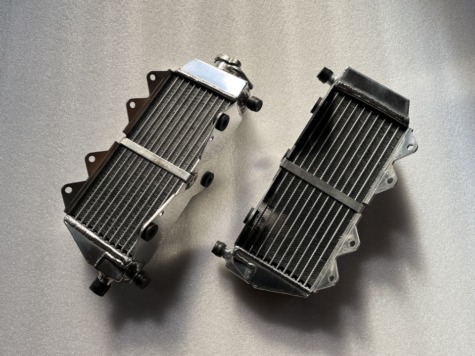 BRACED Radiators Fit 2002-2023 Yamaha YZ250 YZ250X YZ250G LEFT+RIGHT | eBay