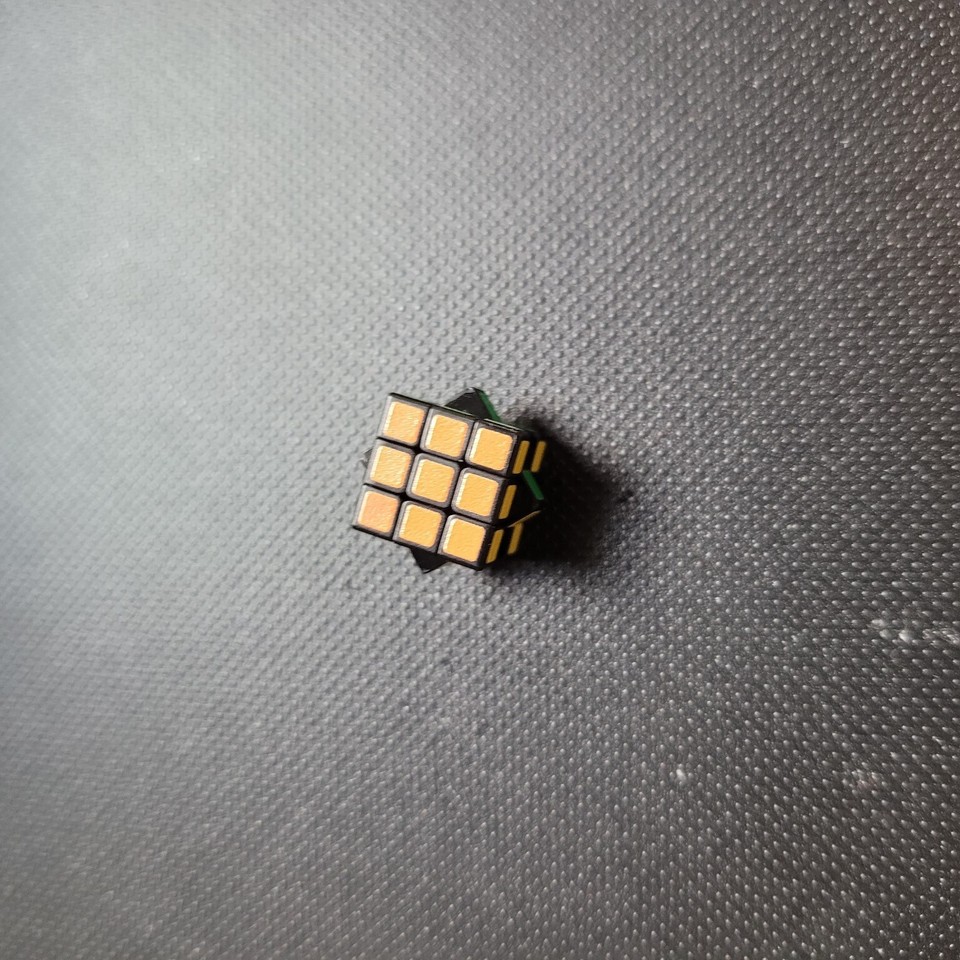 Nano Rubik's Cube - Worlds Smallest 3x3 Rubiks Cube - Tiny Rubiks Cube ...
